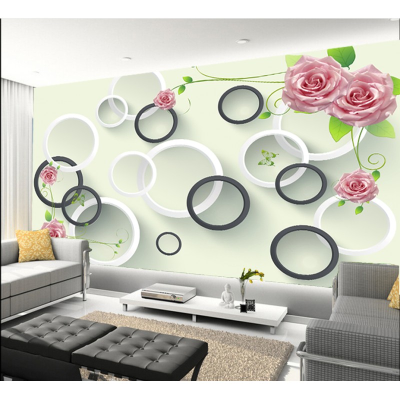 Innovative 3D View Wallpapers Custom Made - House Decorations